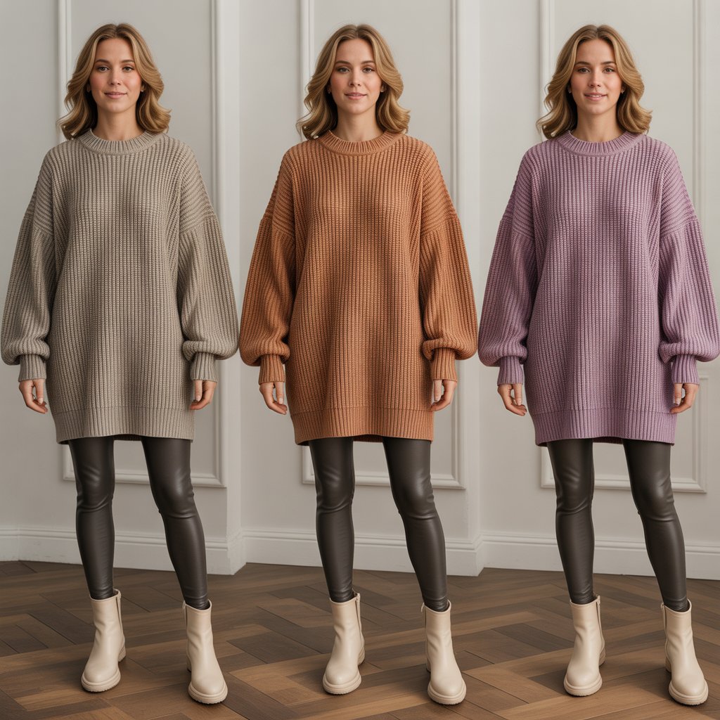 16 Cozy Oversized Sweater Outfits: Stay Warm, Look Fabulous