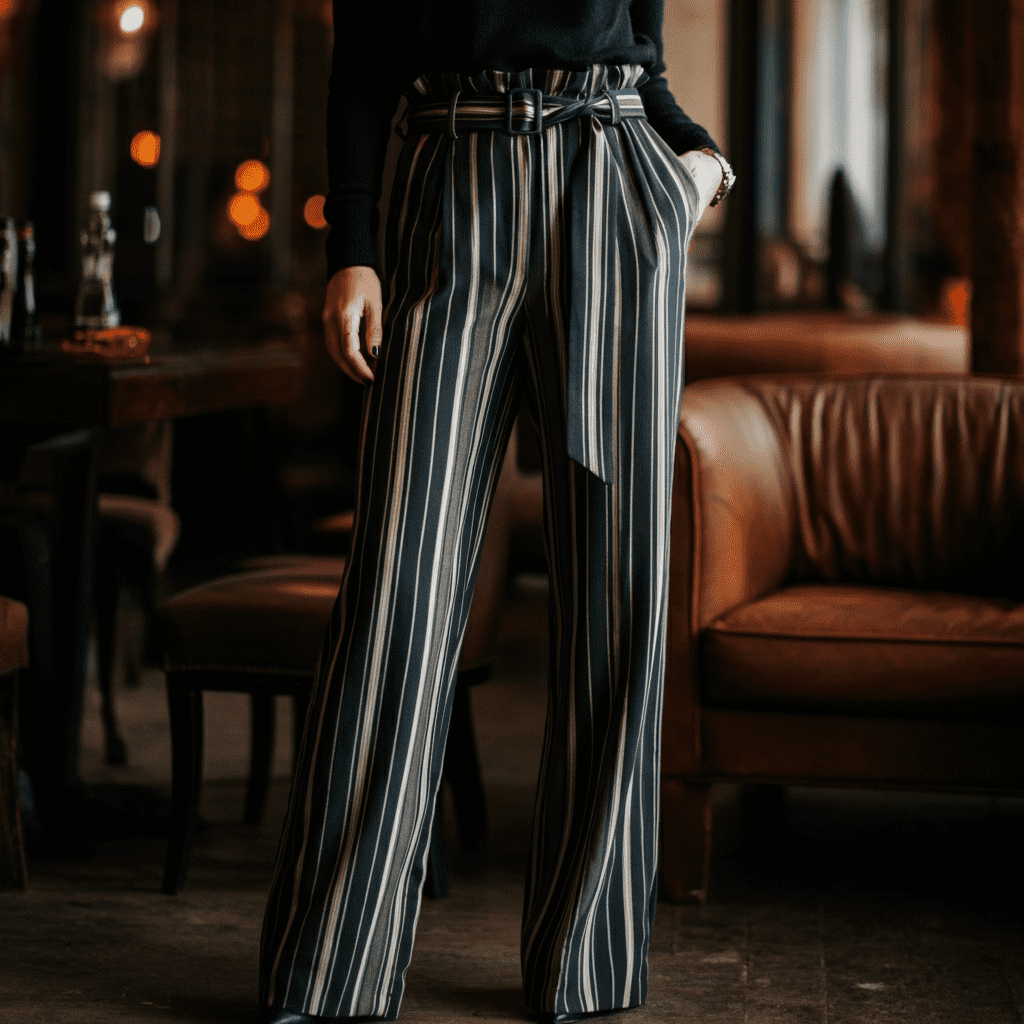 15+ Trendy Striped Pants Outfits You’ll Love Wearing