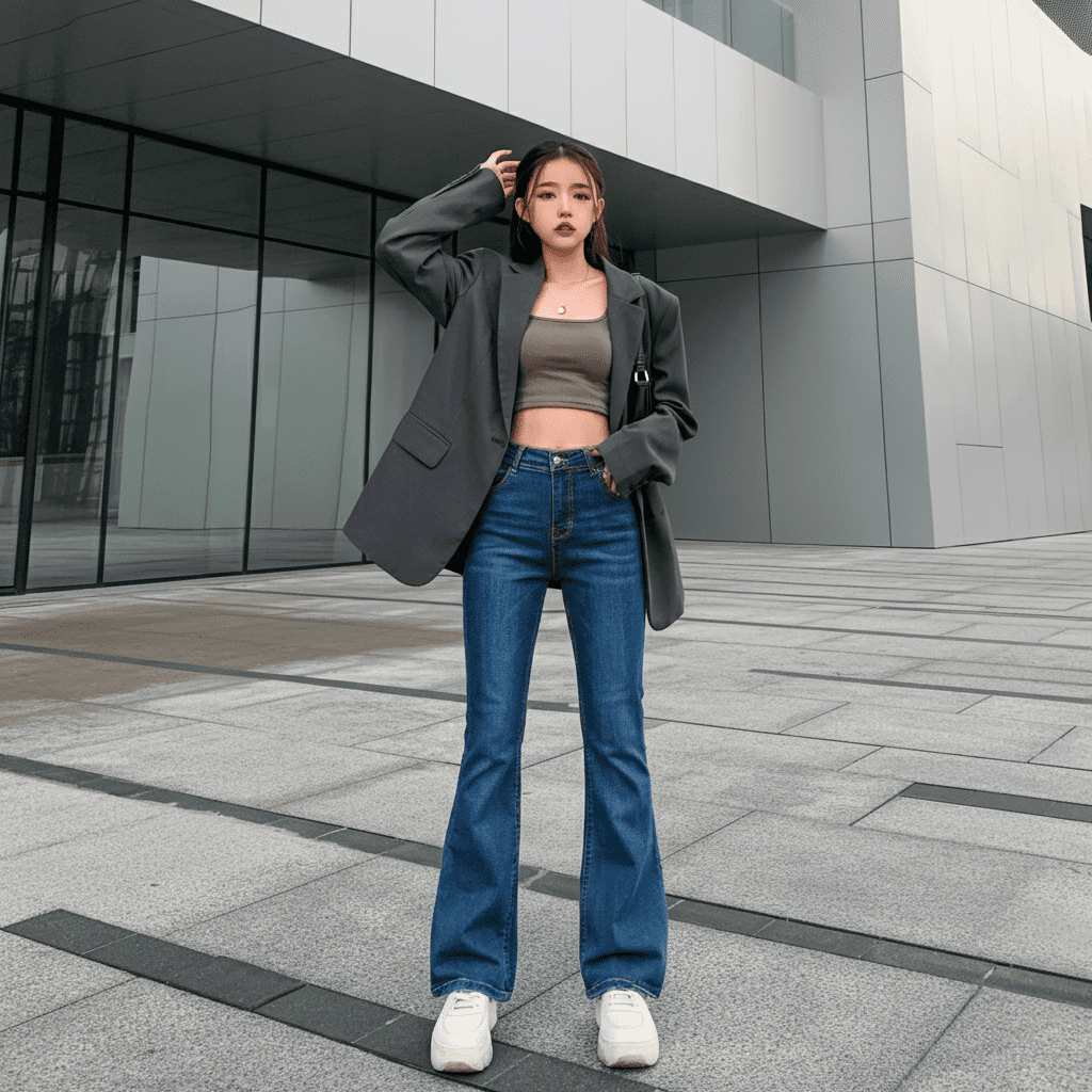 15+ Flare Jeans Outfit Ideas to Elevate Your Style - WearAtConcerts